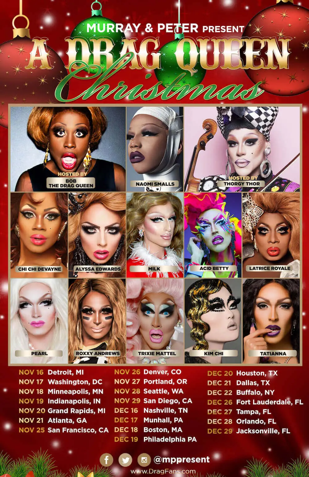 Past Drag Queen Tours - Dragfans